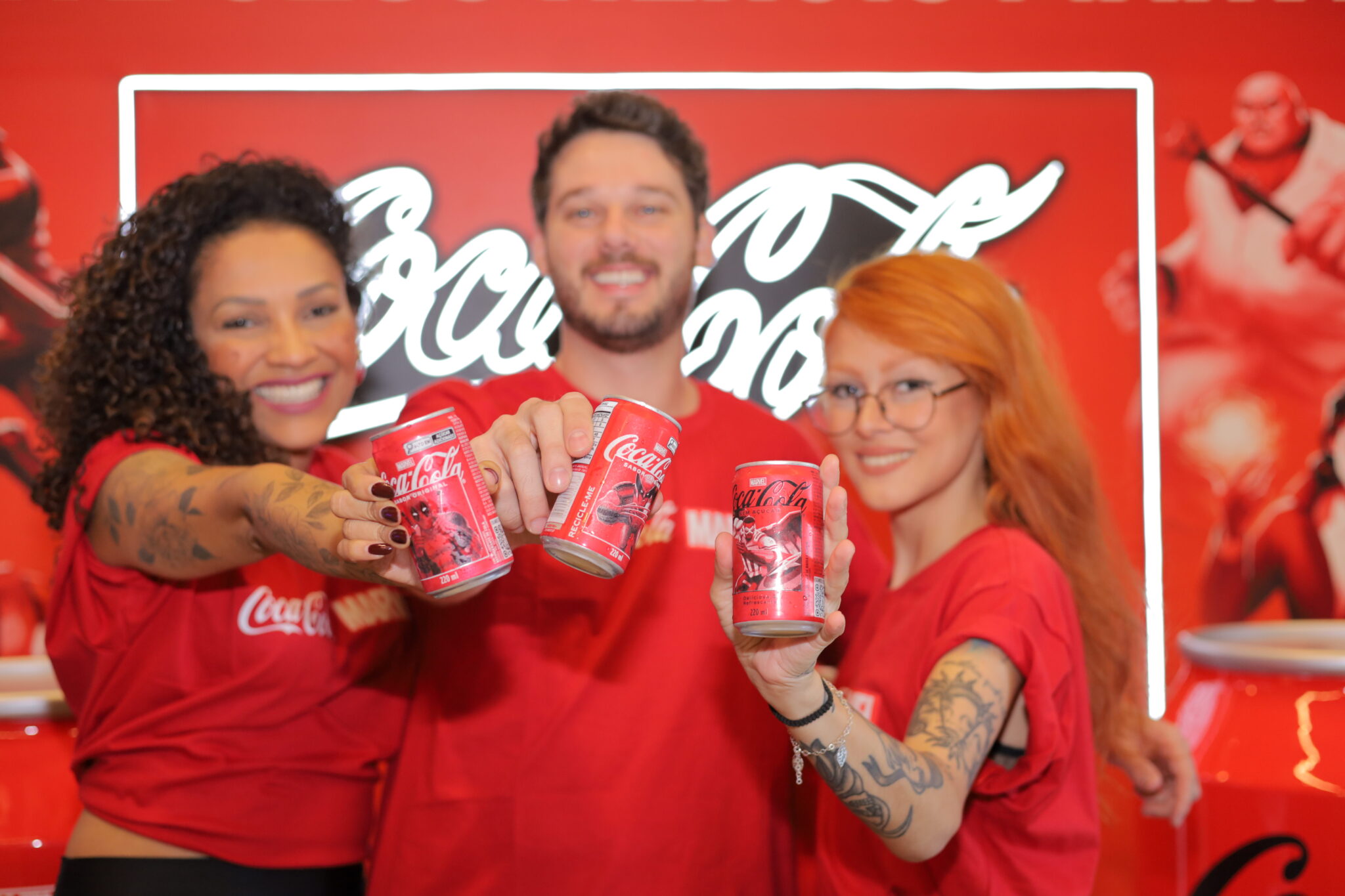 Coca-Cola FEMSA transforma colaboradores em heróis e vilões da Marvel ...